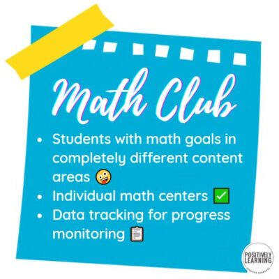 Math Club Ideas - Positively Learning