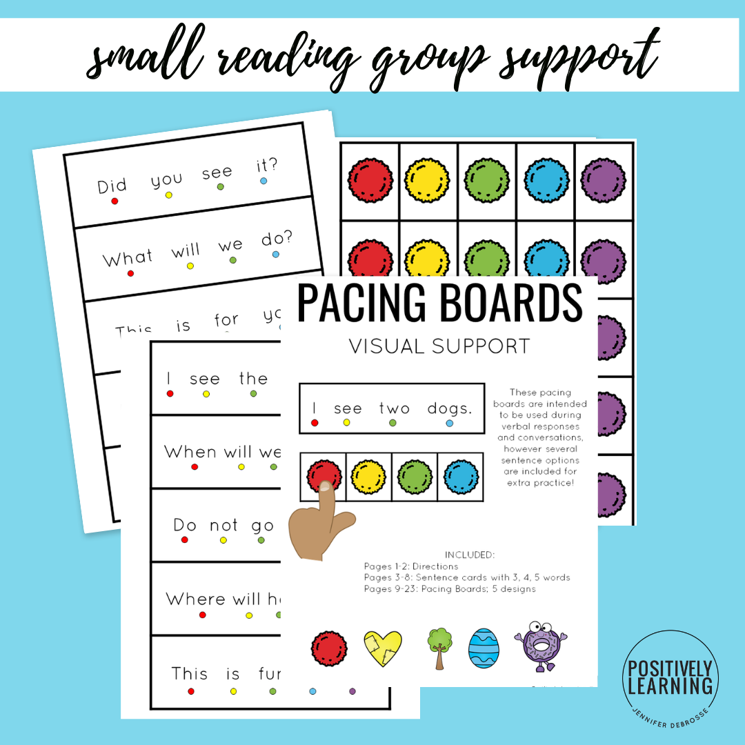 Pacing Boards for Reading - Positively Learning