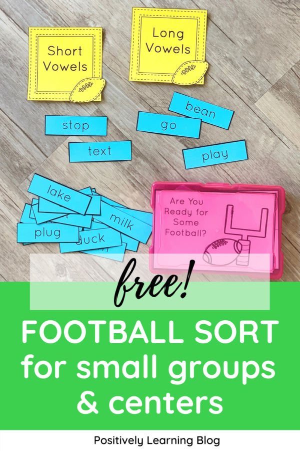 Are You Ready for a Football Freebie? - Positively Learning