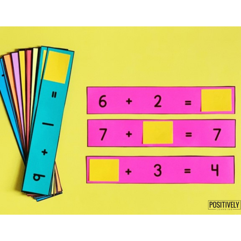 Math Small Group Activities - Positively Learning