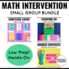 Math Small Group Activities - Positively Learning