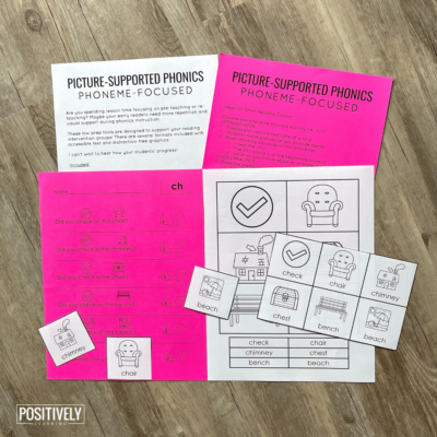 Phonics Lessons for Intervention - Positively Learning