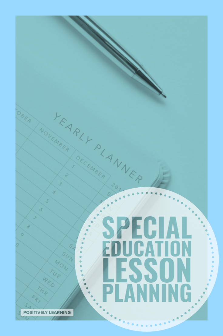 Special Education Lesson Plans - Positively Learning