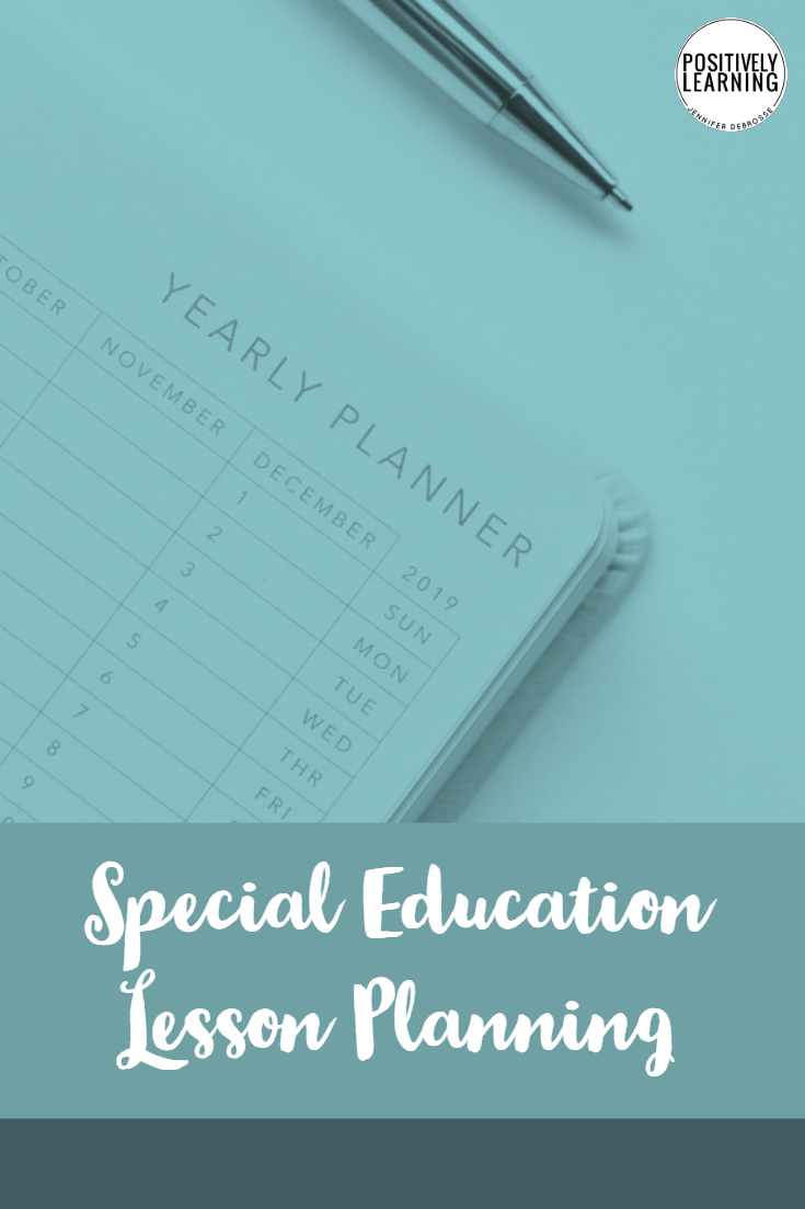 Special Education Lesson Plans - Positively Learning