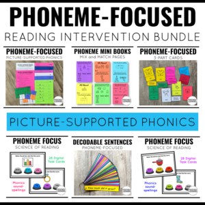 Phonics Lessons for Intervention - Positively Learning
