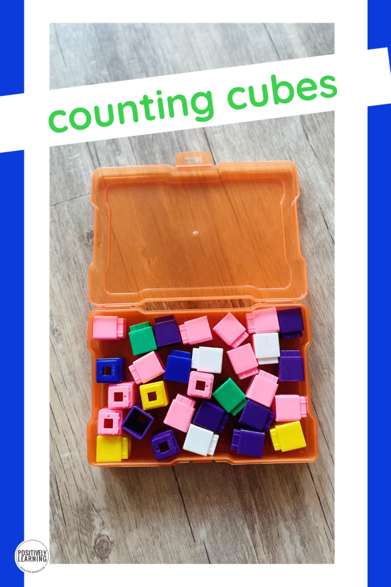 Favorite Math Manipulatives - Positively Learning