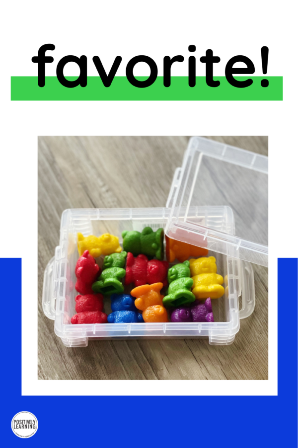 Favorite Math Manipulatives - Positively Learning
