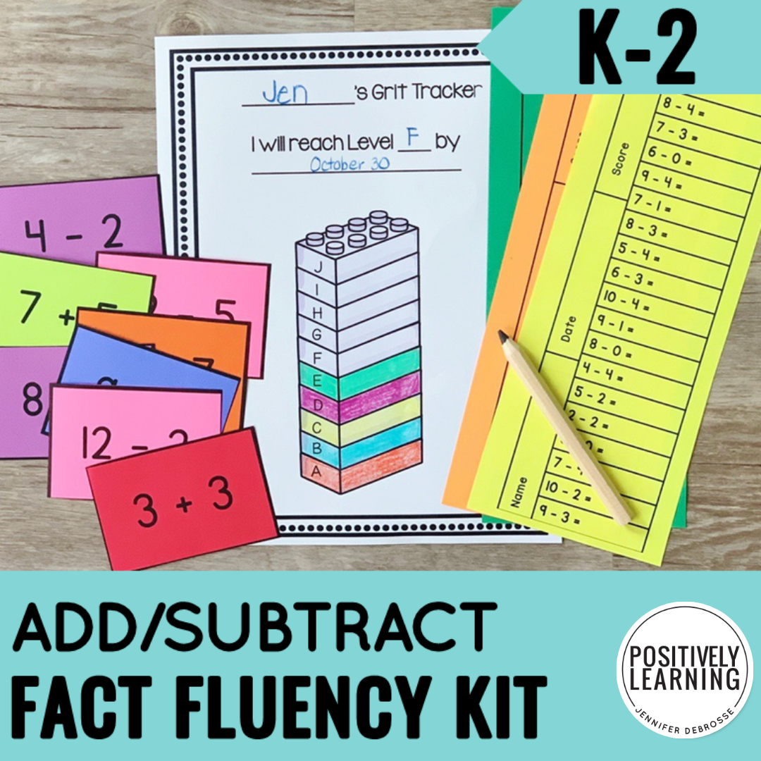 Fact Fluency Add and Subtract - Positively Learning