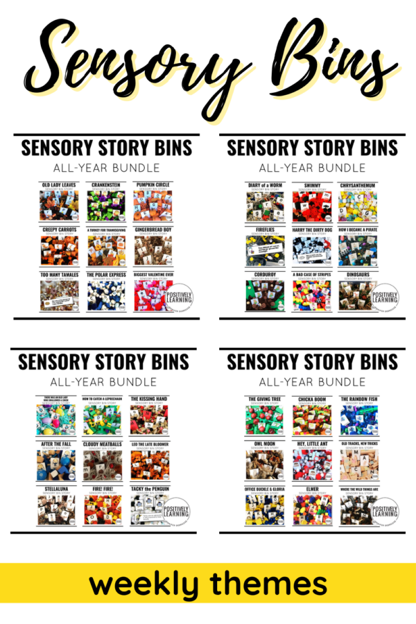 Fall Sensory Bins - Positively Learning