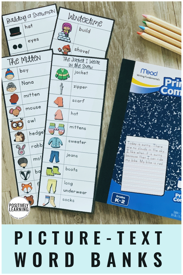 Writing Lists for Centers - Positively Learning