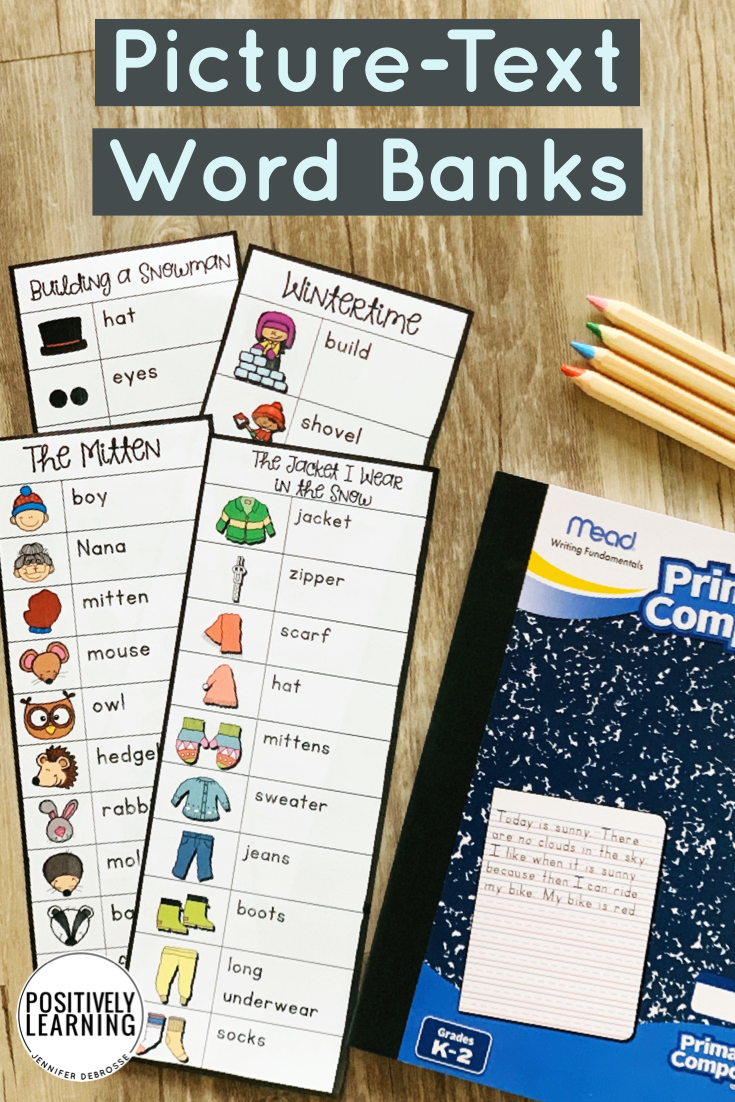 Writing Lists for Centers - Positively Learning