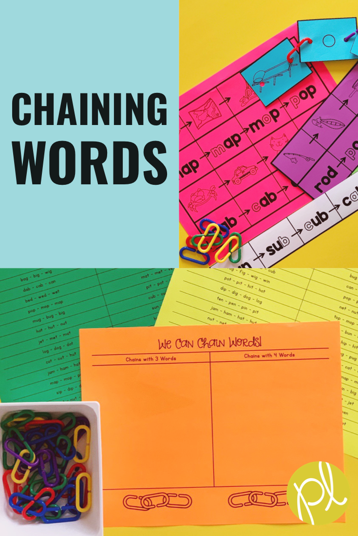 Word Chaining Activities - Positively Learning Word Chaining Activities - Positively Learning