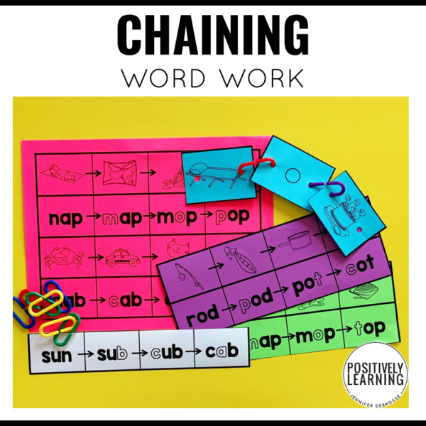Word Chaining Activities - Positively Learning Word Chaining Activities - Positively Learning