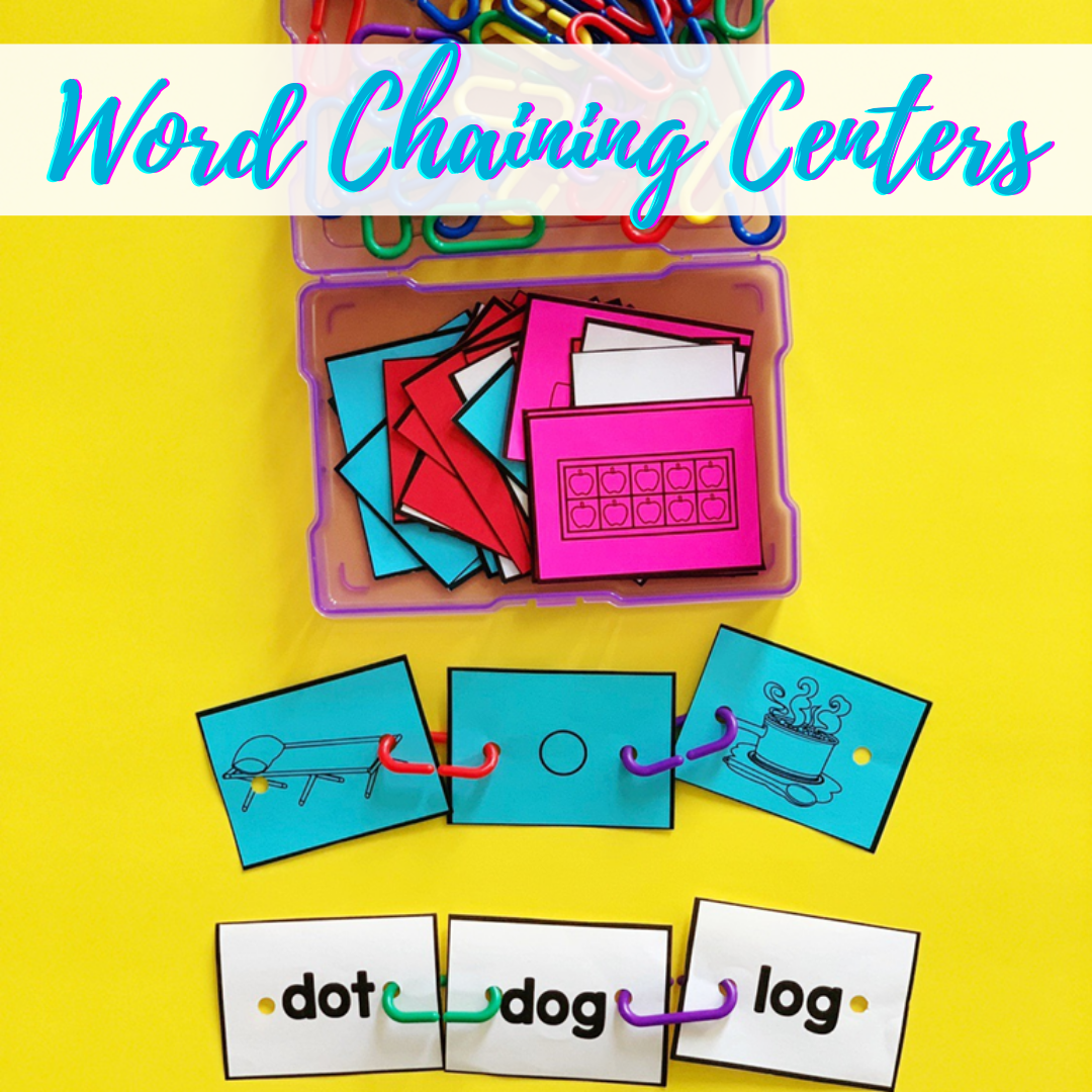Word Chaining Activities - Positively Learning
