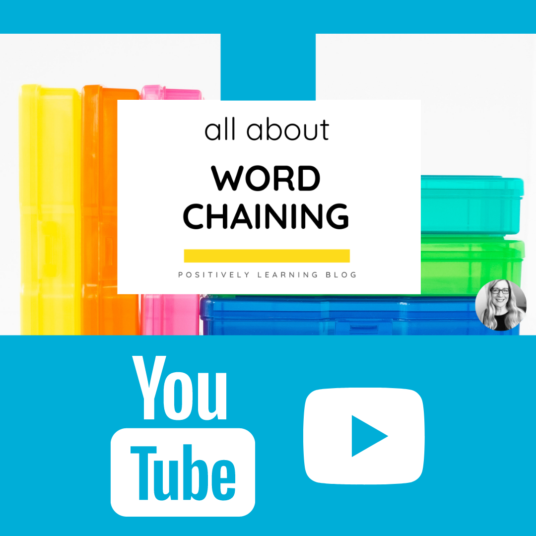 Word Chaining Activities - Positively Learning
