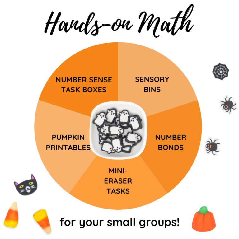 Hands-on Halloween Ideas for Small Math Groups - Positively Learning