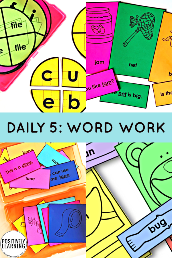 Writing Lists for Centers - Positively Learning