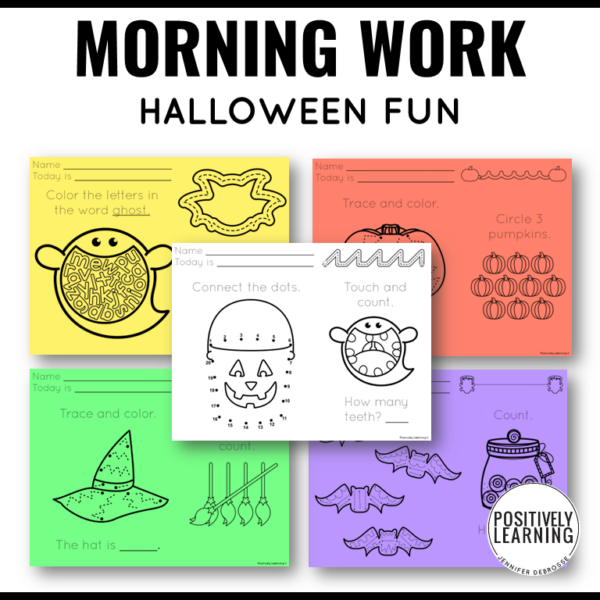 Halloween Ideas for the Special Education Classroom - Positively Learning