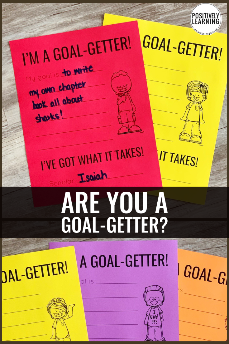 Goal Setting for Students: Classroom Freebie - Positively Learning