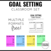 Goal Setting for Students: Classroom Freebie - Positively Learning