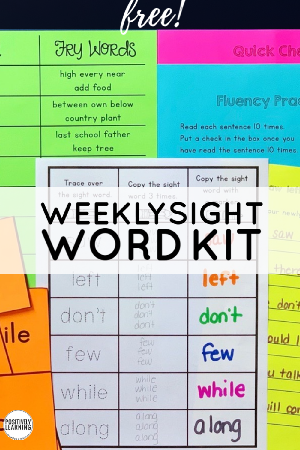 Sight Word Practice Routine - Positively Learning