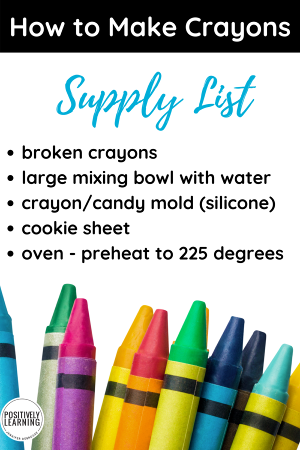 How to Make Crayons - Positively Learning