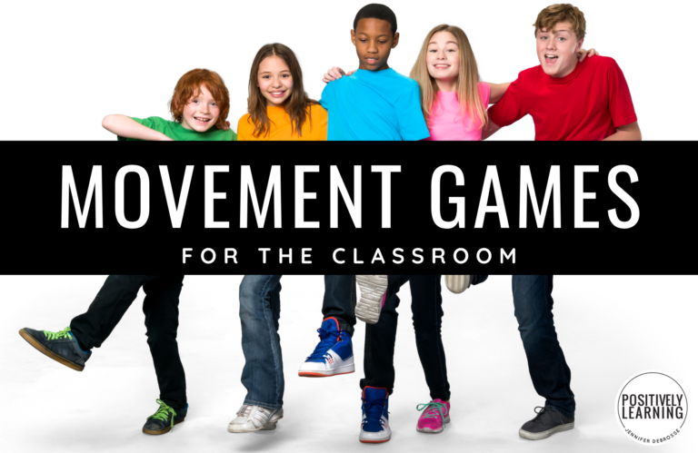 Classroom Movement Games - Positively Learning