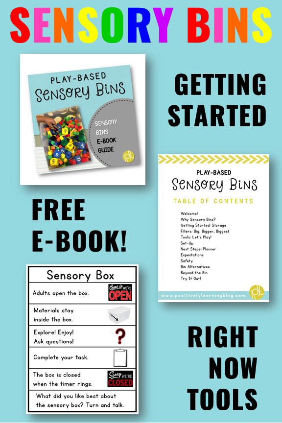 Sensory Bins - Positively Learning