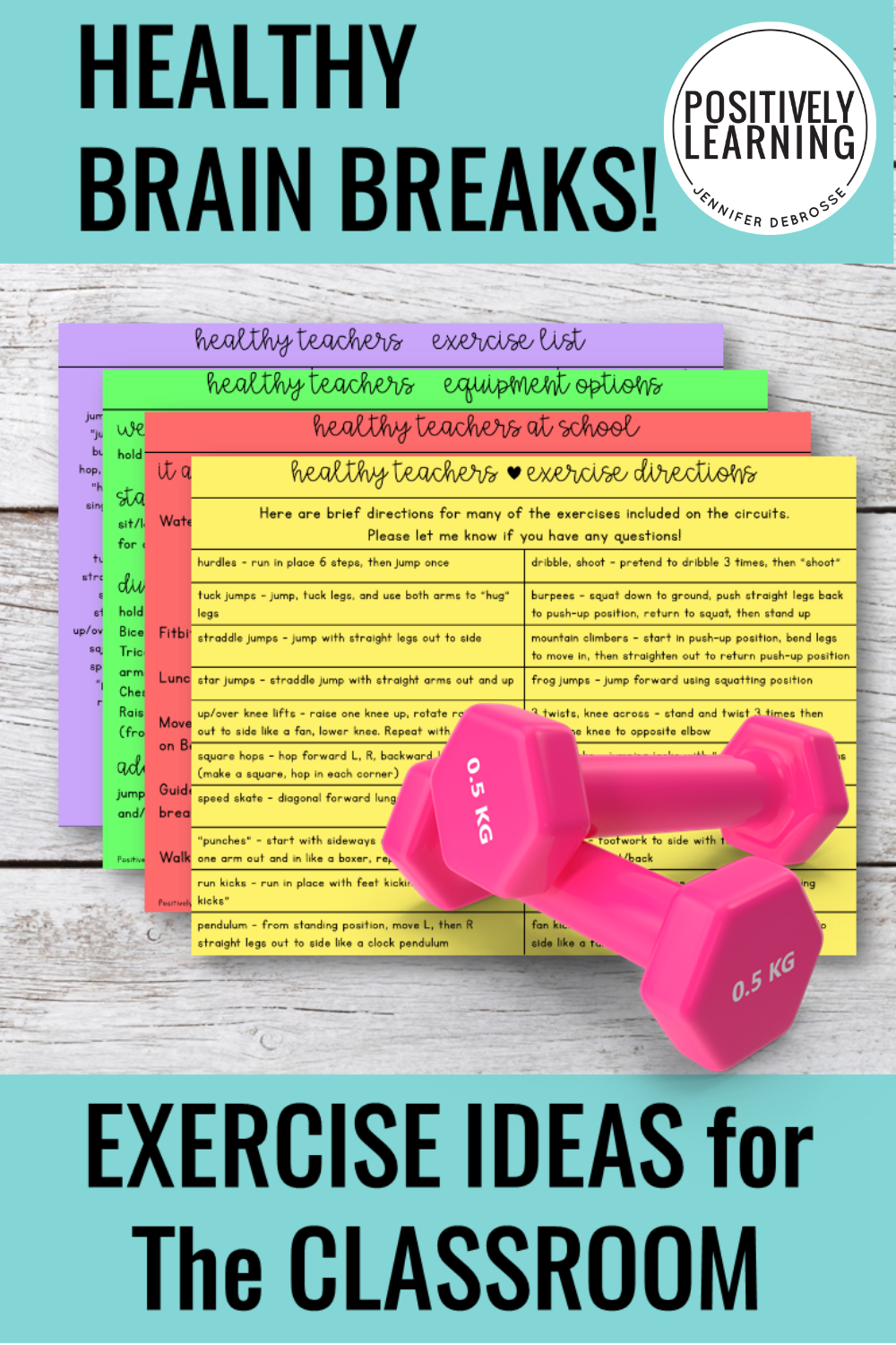 Healthy Teacher Tips - Positively Learning