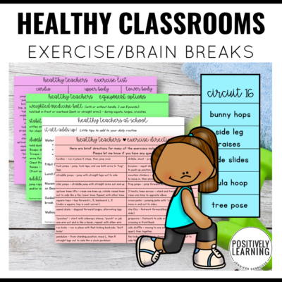 Healthy Teacher Tips - Positively Learning