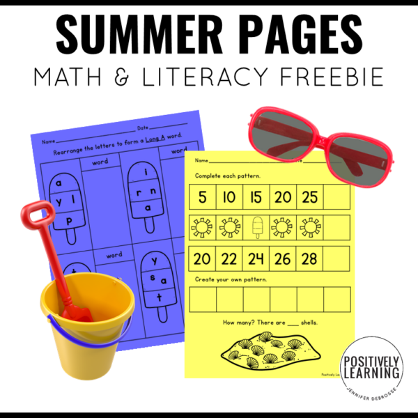 Summer Packets - Positively Learning