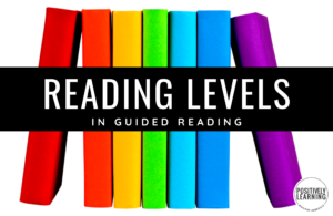 Free Reading Level Charts - Positively Learning