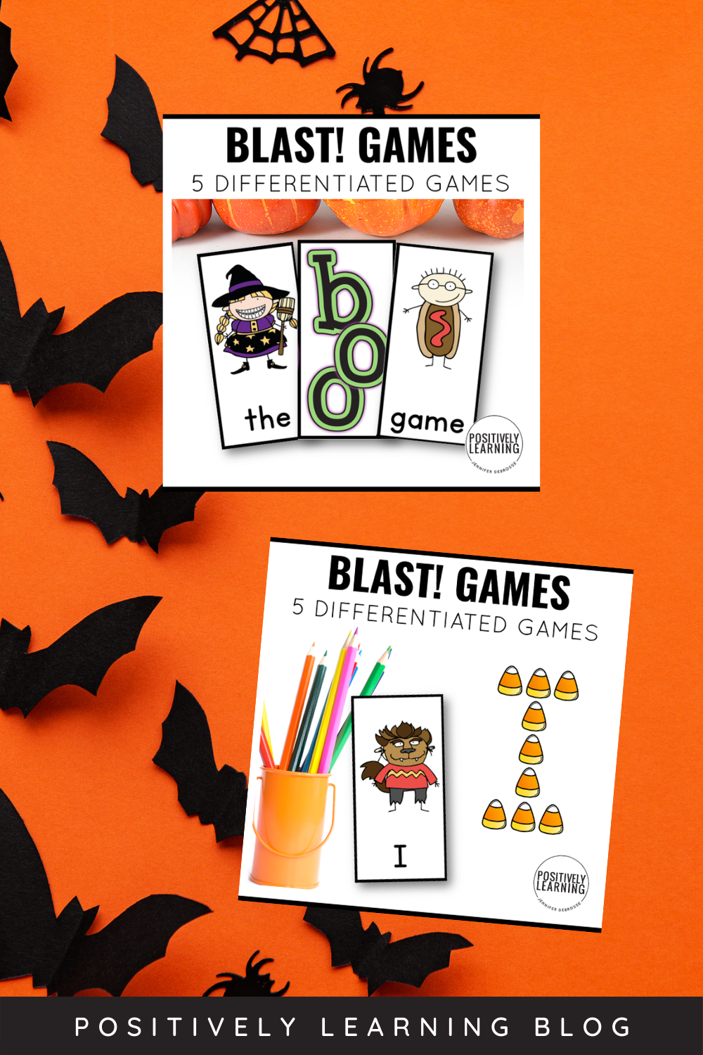 Literacy Intervention Ideas for Halloween - Positively Learning