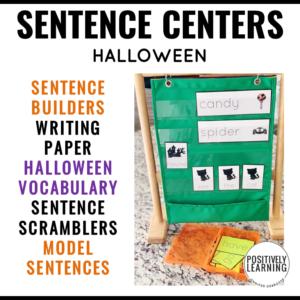 Literacy Intervention Ideas for Halloween - Positively Learning