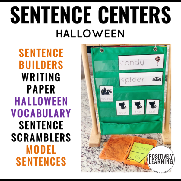 Literacy Intervention Ideas for Halloween - Positively Learning
