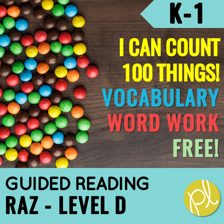 I Can Count 100 Things freebie - Positively Learning