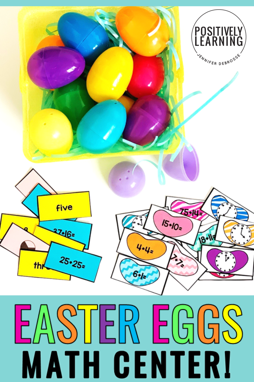 Plastic Easter Egg Activities - Positively Learning