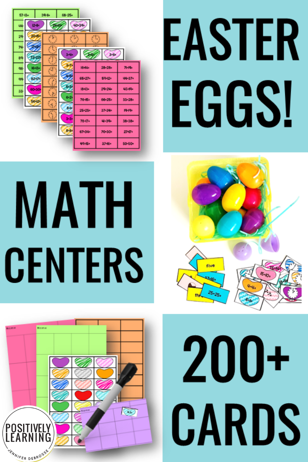 Plastic Easter Egg Activities - Positively Learning