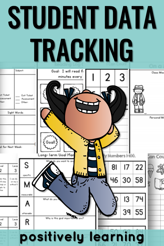 Student Data Tracking Sheets - Positively Learning