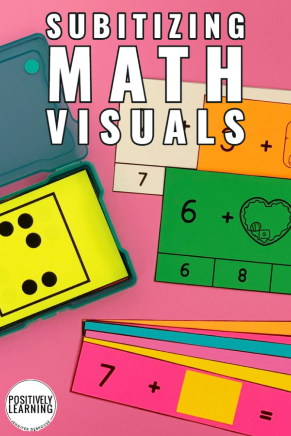 Subitizing Visual Cards for 1-10 - Positively Learning