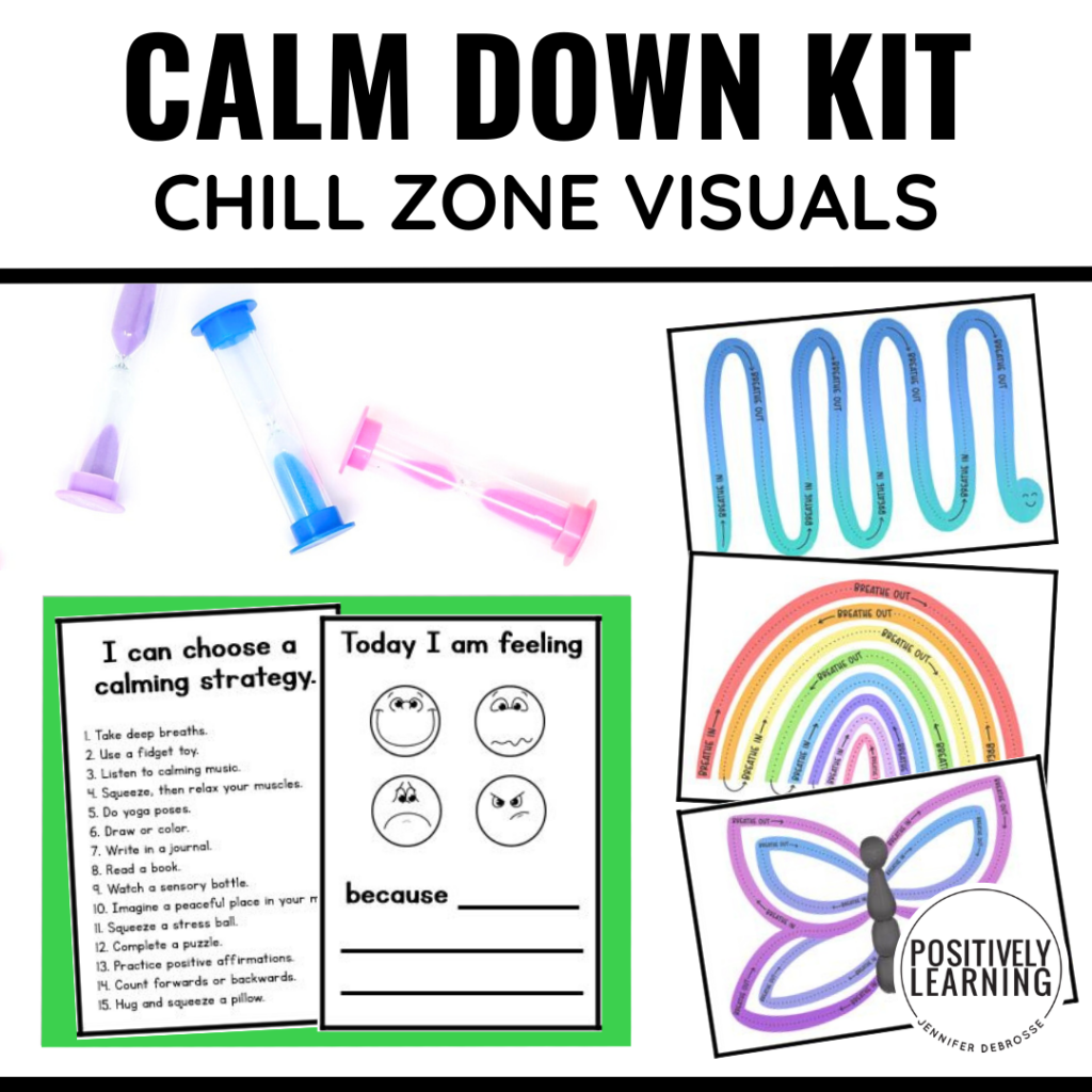 Chill Skills Calming Strategies - Positively Learning