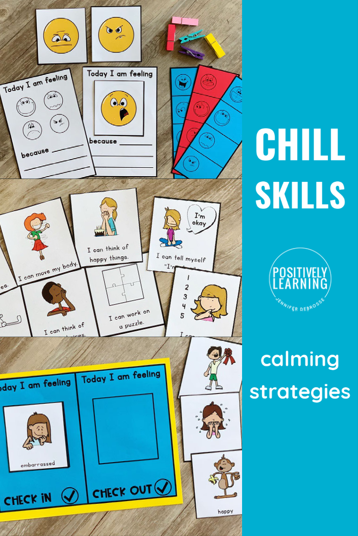 Chill Skills Calming Strategies - Positively Learning