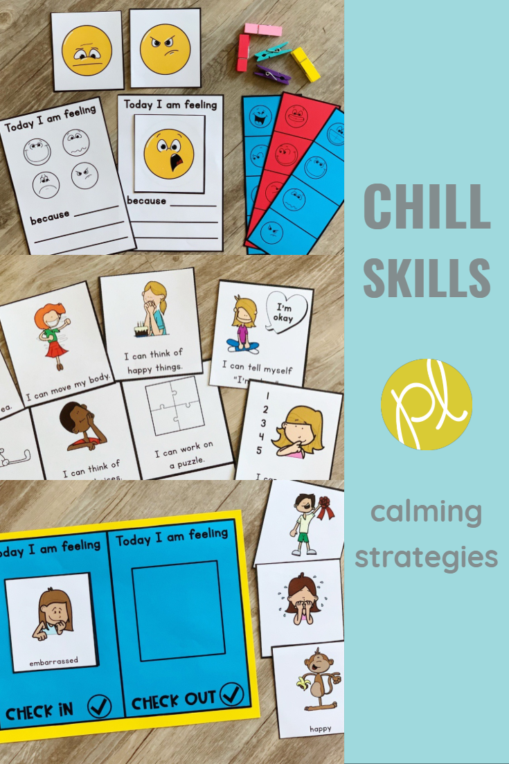 Chill Skills Calming Strategies - Positively Learning