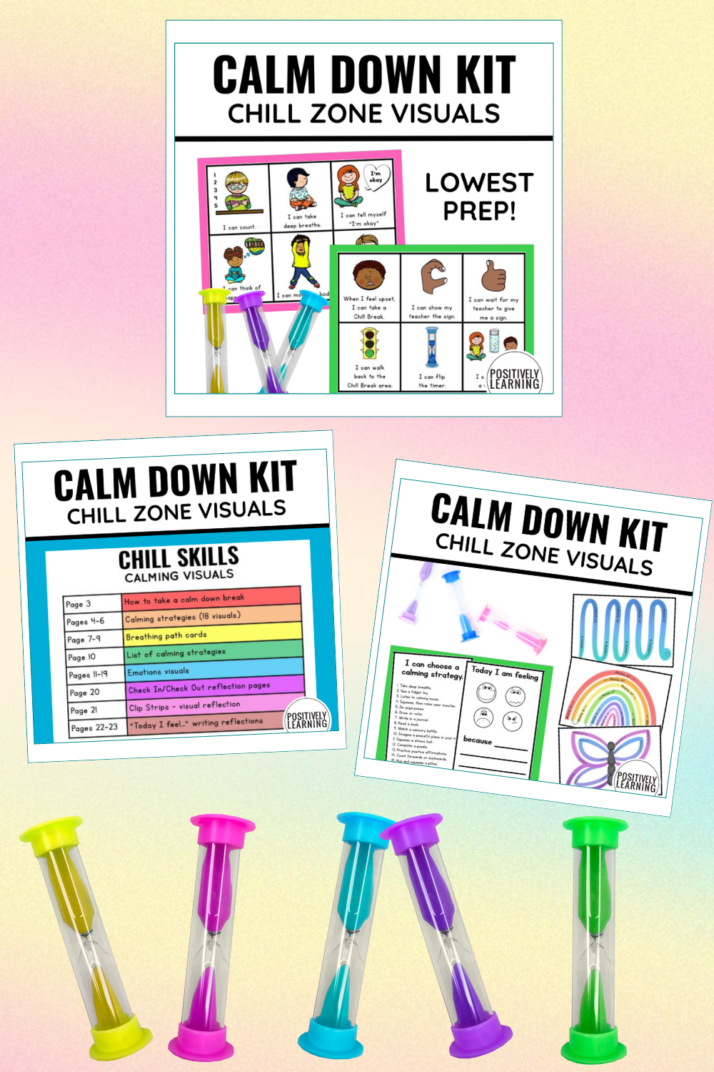 Chill Skills Calming Strategies - Positively Learning