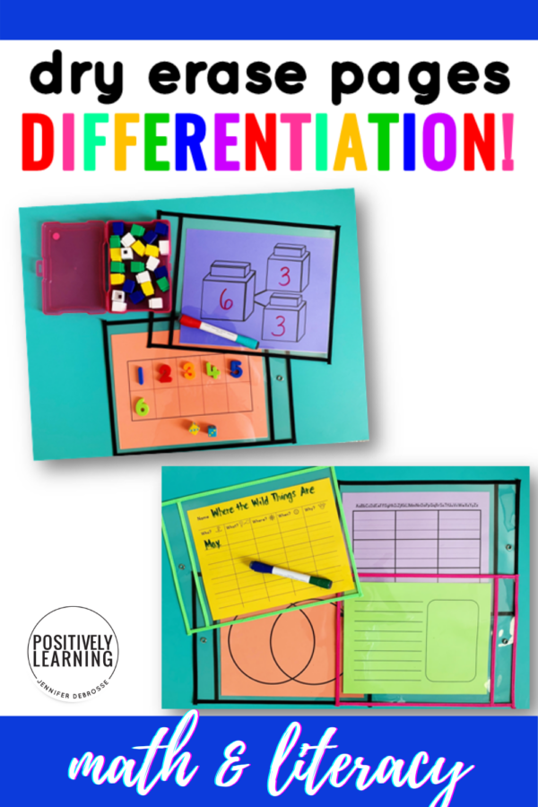 Dry Erase Pages for Small Groups - Positively Learning