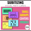 Subitizing Visual Cards for 1-10 - Positively Learning