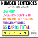 Number Sentences - Positively Learning