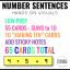 Number Sentences - Positively Learning