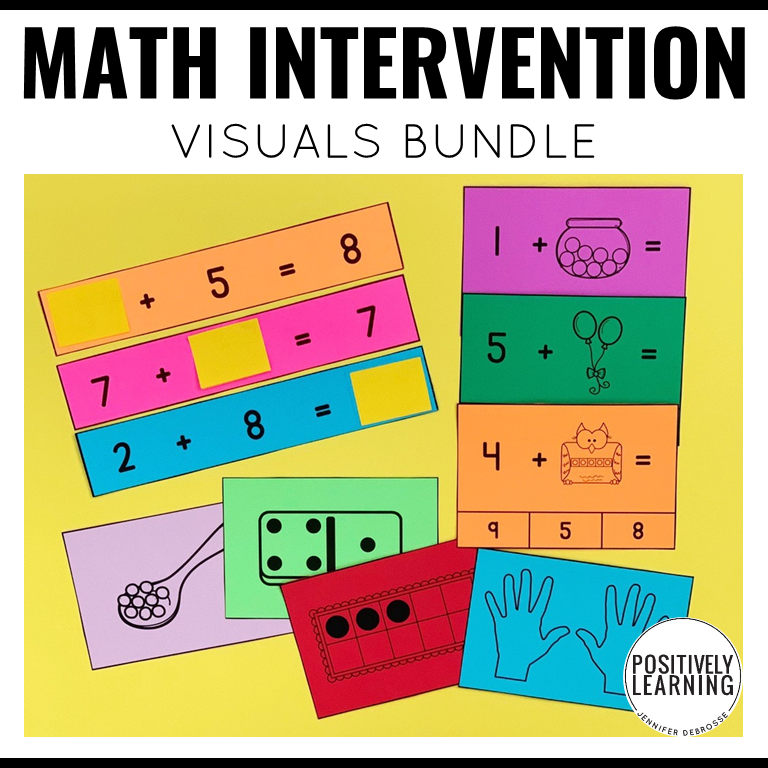 Math Visuals Bundle Positively Learning
