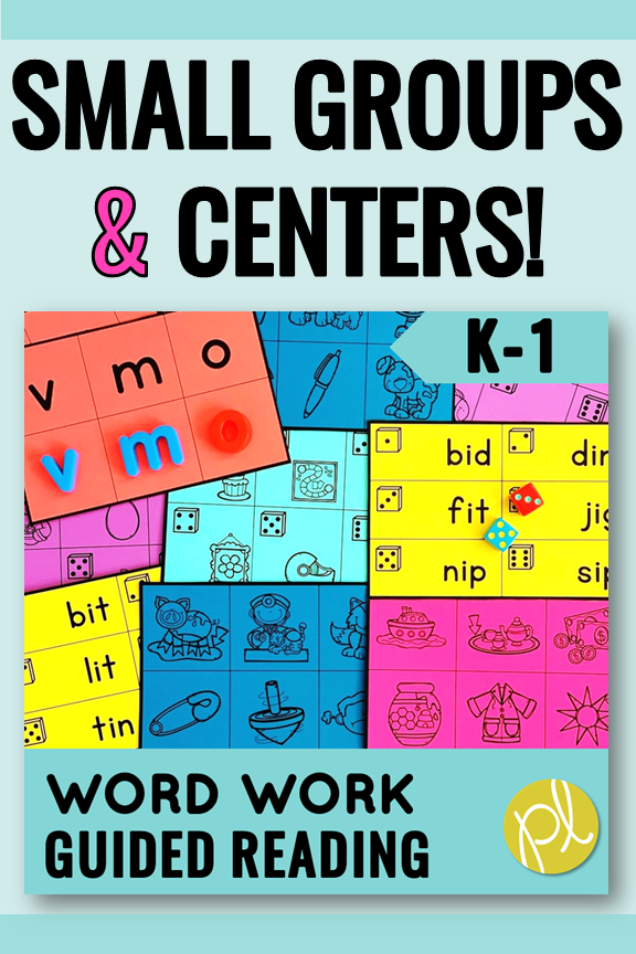 Word Work for Guided Reading - Positively Learning
